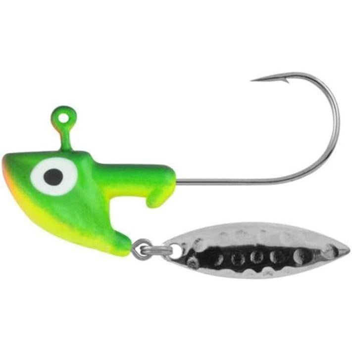 Apex Standup Jig W/ Willow Blade 1/4 Oz Qty 3 Firetiger - Jigs Apex ...