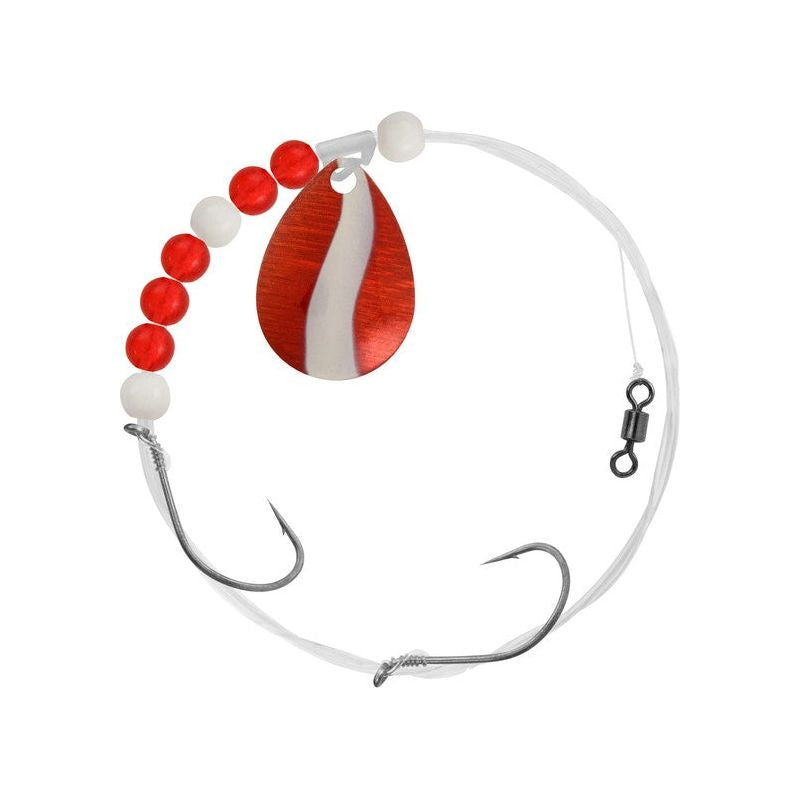 Apex Waly Spin Rig #3 Red/White - Spinners Apex $0.67 FishAndSave