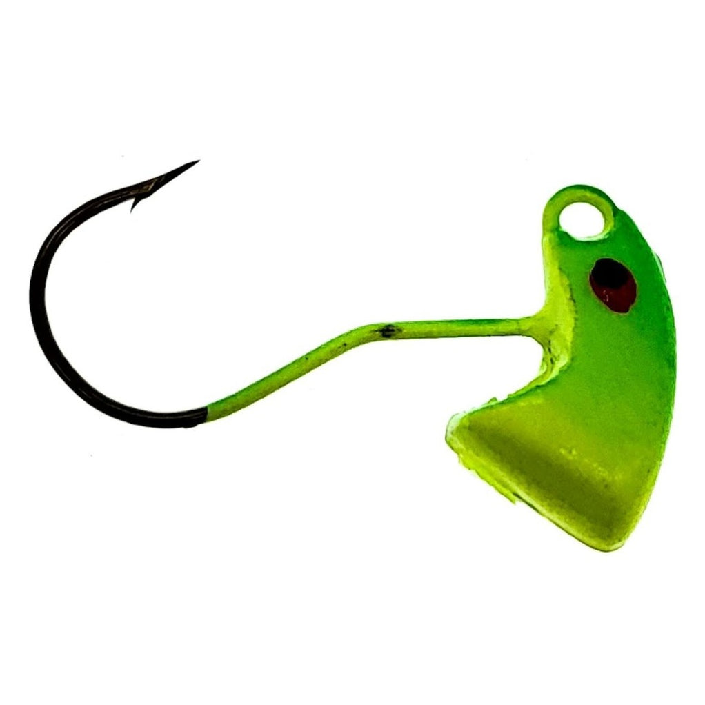 Bait Rigs Odd'Ball Jig 5/8 Oz Qty 2 Chartreuse/Green - Jigs Bait Rigs ...