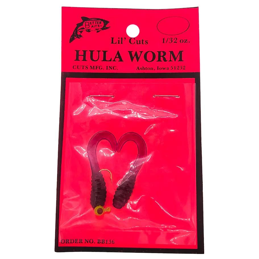 Better Baits Lil' Cuts Hula Worm 1/32 Oz Qty 2 - Jigs Better Baits $0. ...