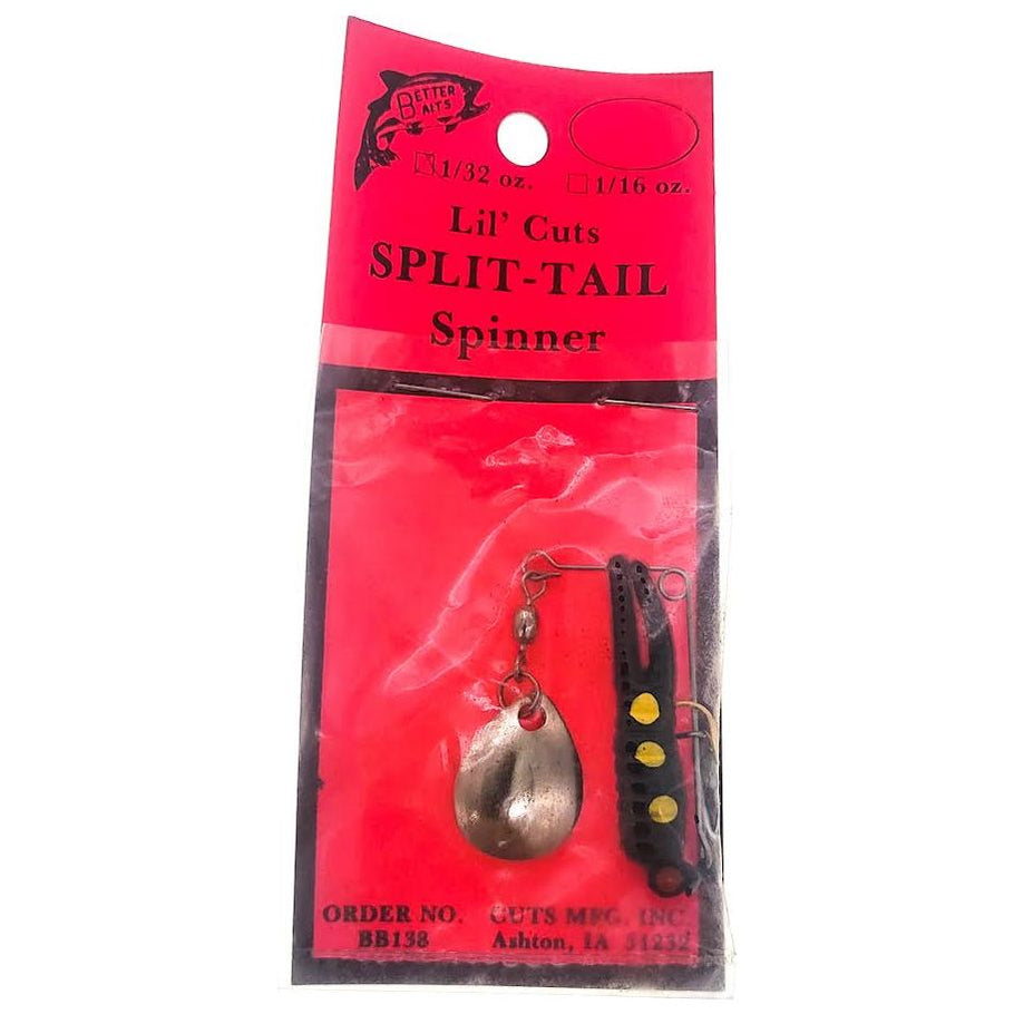 Better Baits Lil' Cuts Split Tail W/ Spinner 1/32 Oz Qty 1 - Spinners ...