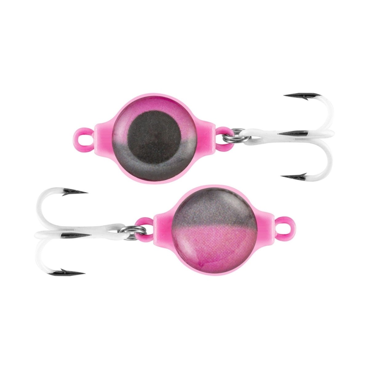 Celsius Big Eye Glow Trebles 1/16 Oz Qty 3 - Jigs Celsius $3.49 FishAndSave