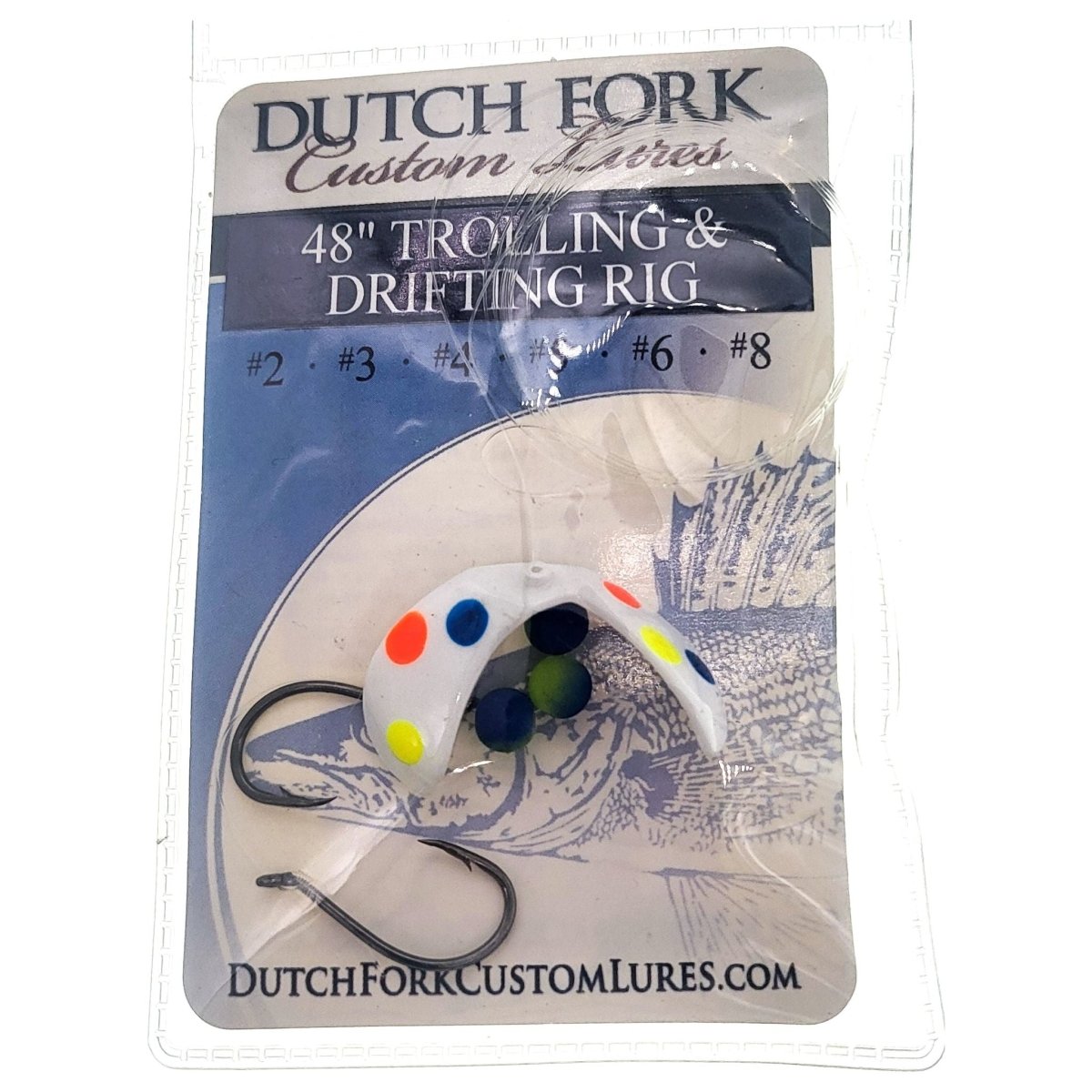 Dutch Fork Tahoe Butterfly Trolling & Drifting Rig 48" - Trolling Dutch ...