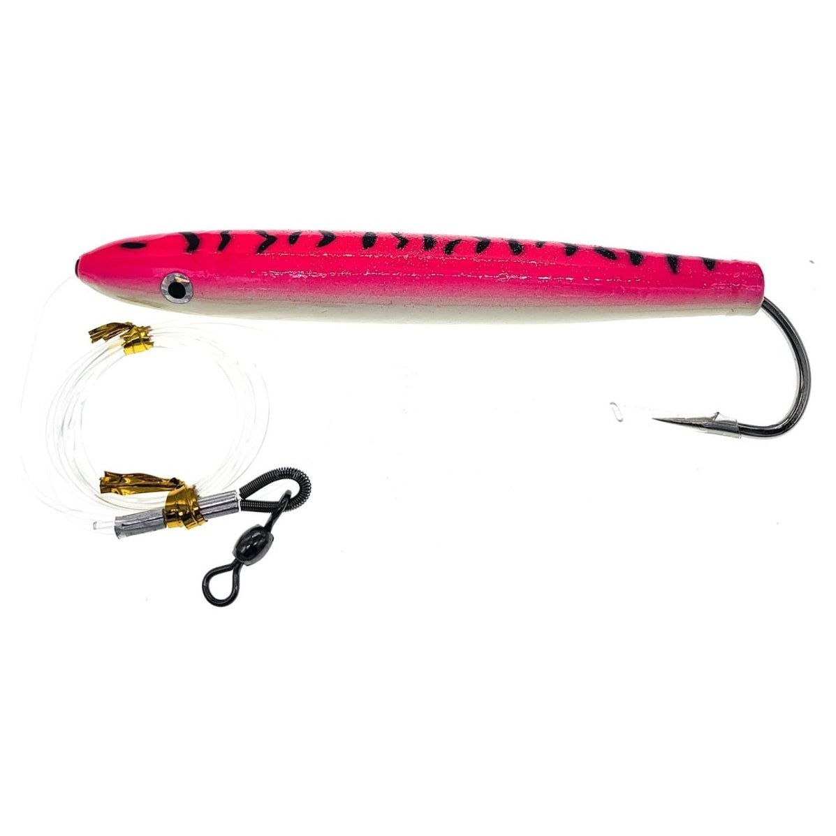 FAS Rigged Cedar Plug 6" 2.5oz. 130lb 10/0 - Trolling FAS $5.49 FishAndSave