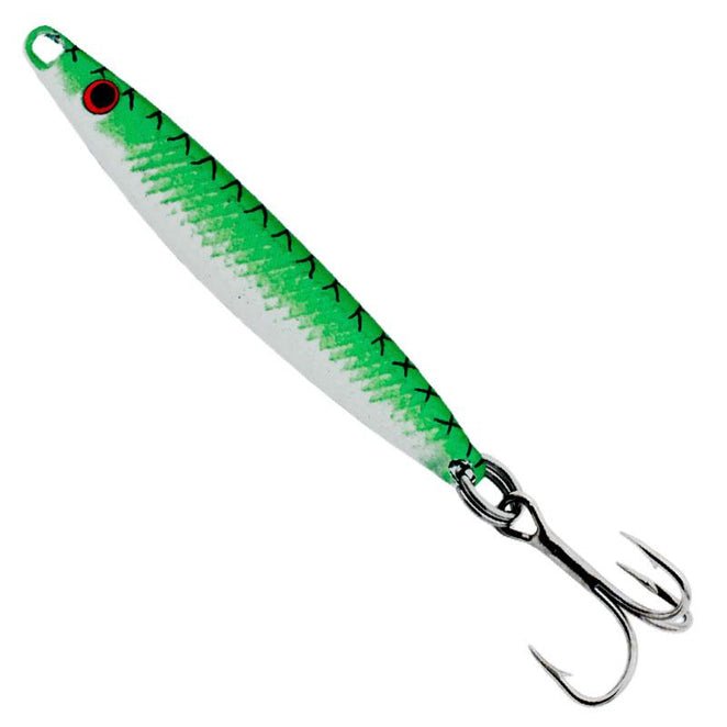 Gibbs Minnow Jig 3 Oz Glow Green - Jigs Gibbs $4.24 FishAndSave