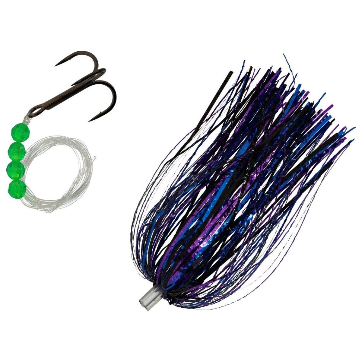 Howie's Tackle Original Howie Fly Rig Purple Blue Black - FishAndSave