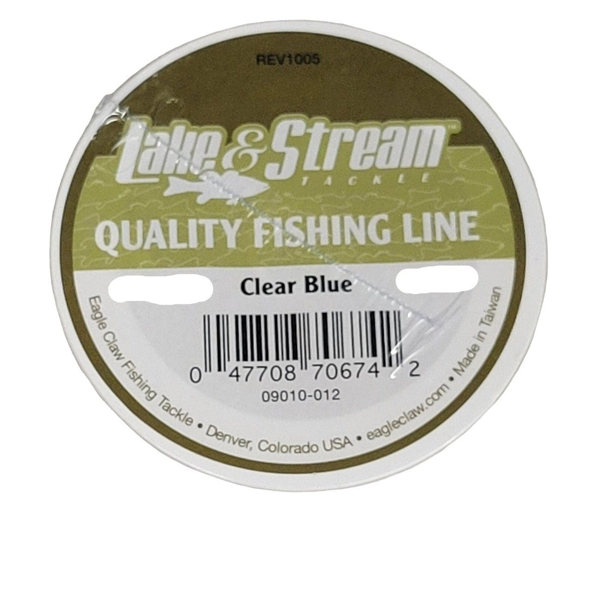 Lake & Stream Quality Fishing Line Clear Blue - Line/Leader Eagle Claw ...