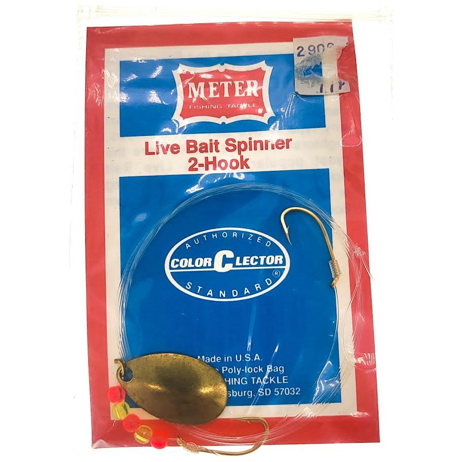 Meter Fishing Live Bait Spinner 2-Hook - Spinners Meter Tackle $0.50 ...