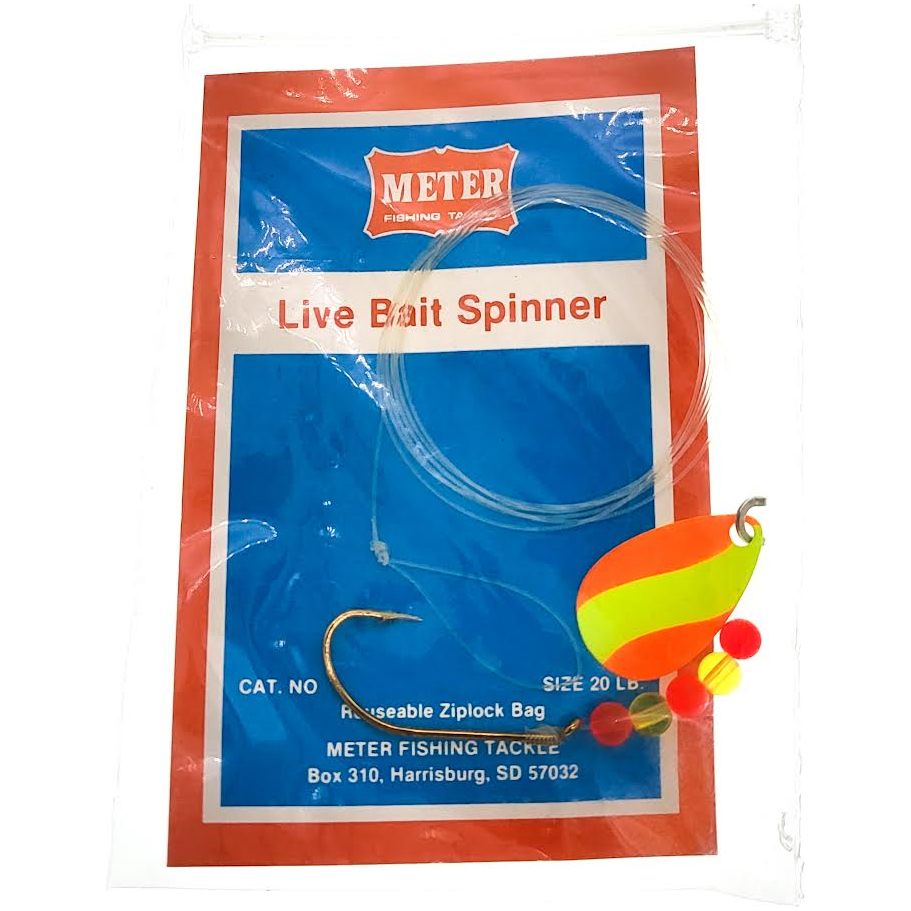 Meter Fishing Tackle Live Bait Spinner - Spinners Meter Tackle $0.38 ...