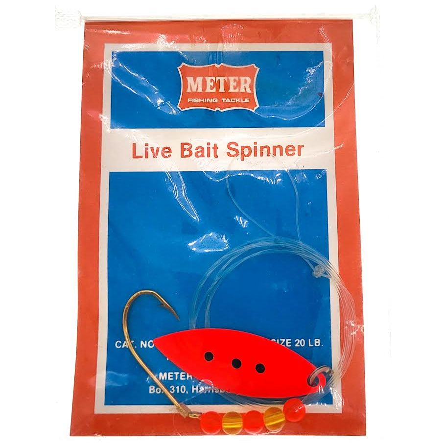 Meter Fishing Tackle Live Bait Spinner Willow Blade - Spinners Meter ...