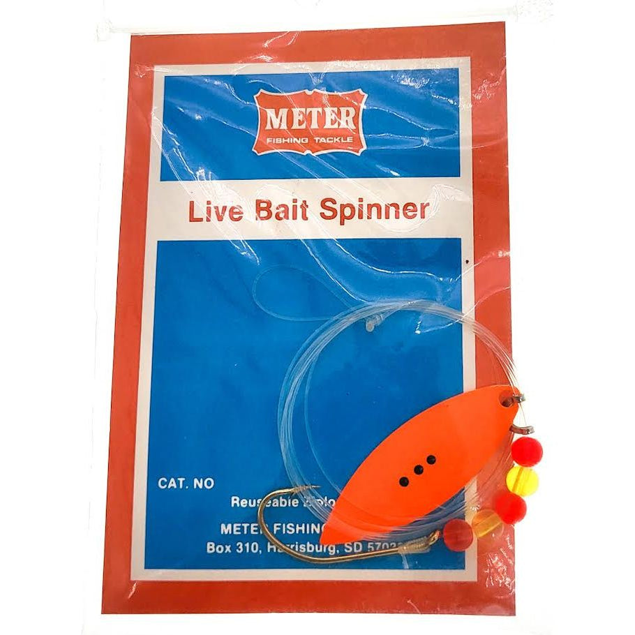 Meter Fishing Tackle Live Bait Spinner Willow Blade - Spinners Meter ...