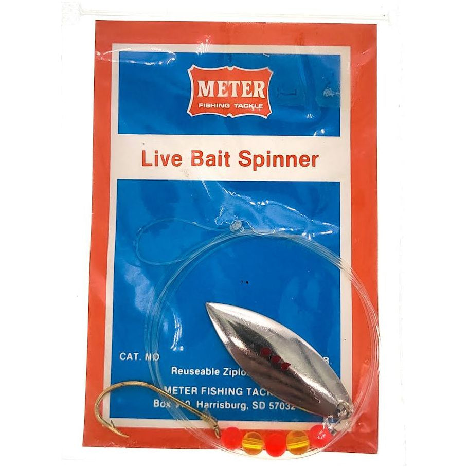 Meter Fishing Tackle Live Bait Spinner Willow Blade - Spinners Meter ...
