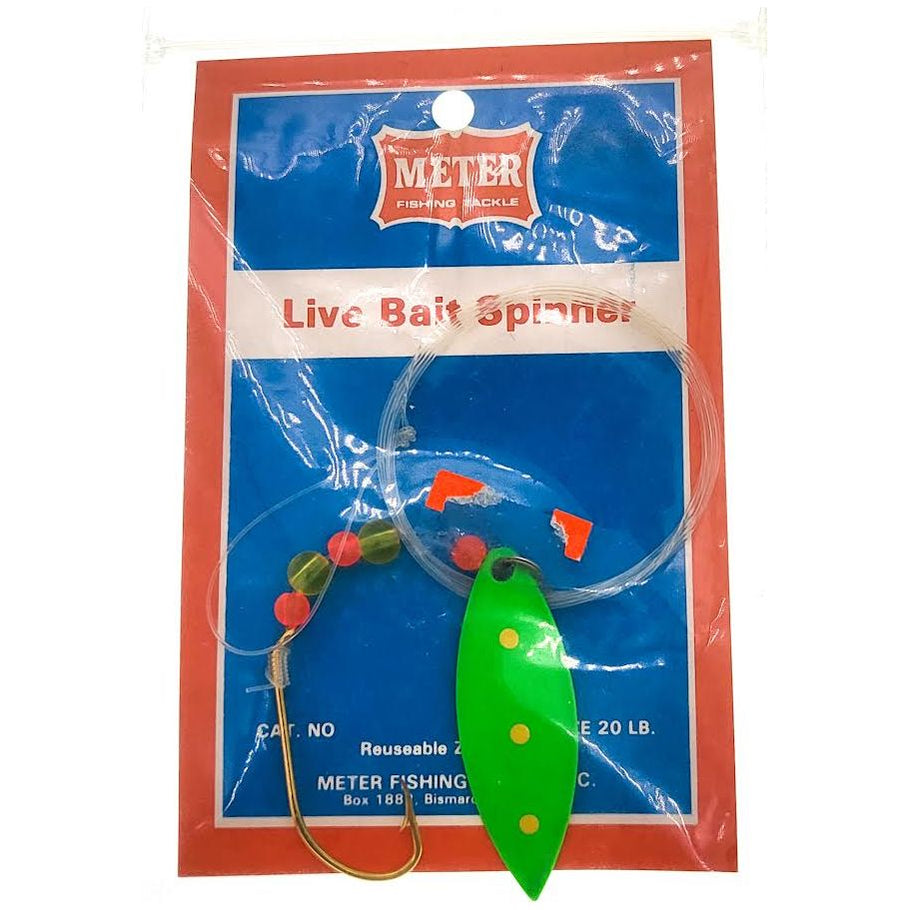 Meter Fishing Tackle Live Bait Spinner Willow Blade - Spinners Meter ...