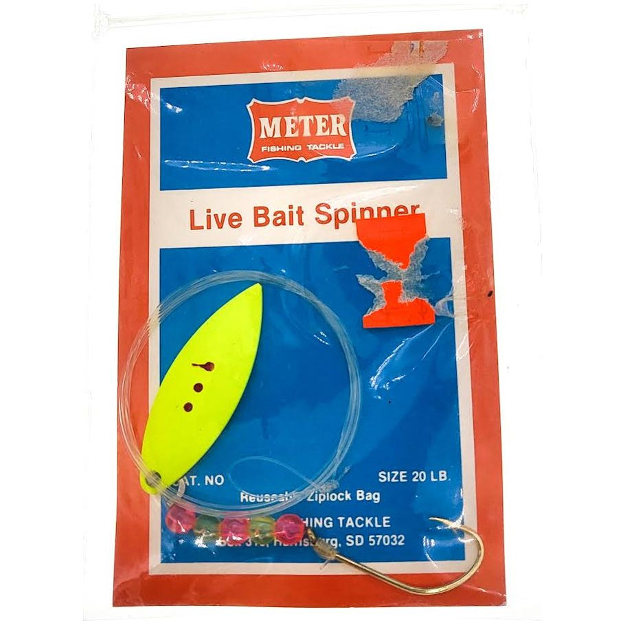 Meter Fishing Tackle Live Bait Spinner Willow Blade - Spinners Meter ...