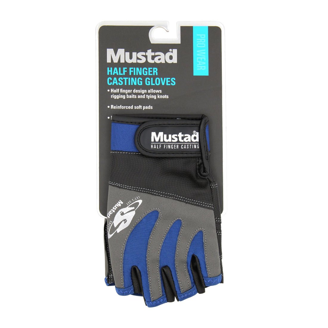 Mustad Half Finger Casting Gloves - Outdoors Mustad $9.99 FishAndSave
