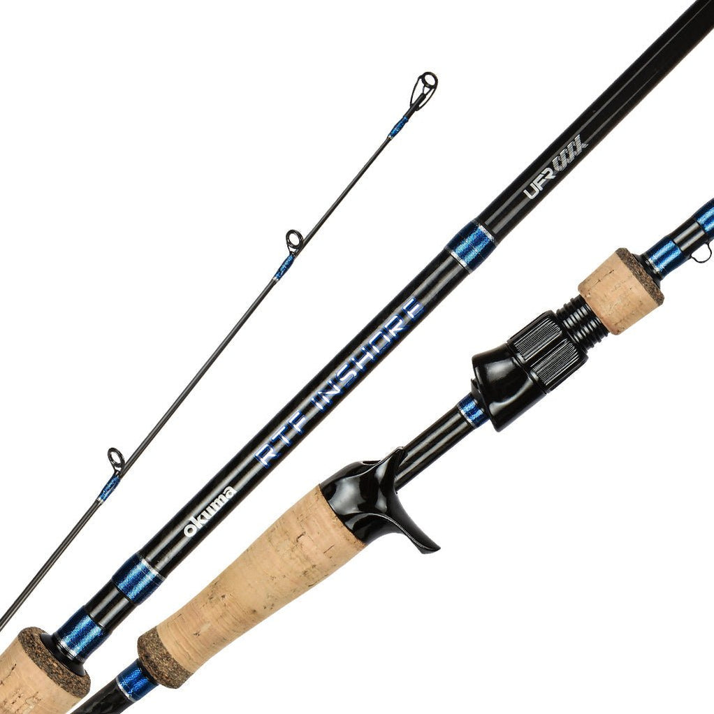 Okuma RTF-C-691M RTF Inshore 6'9" Medium Casting 1 Piece - Casting Rods Okuma $62.99 FishAndSave