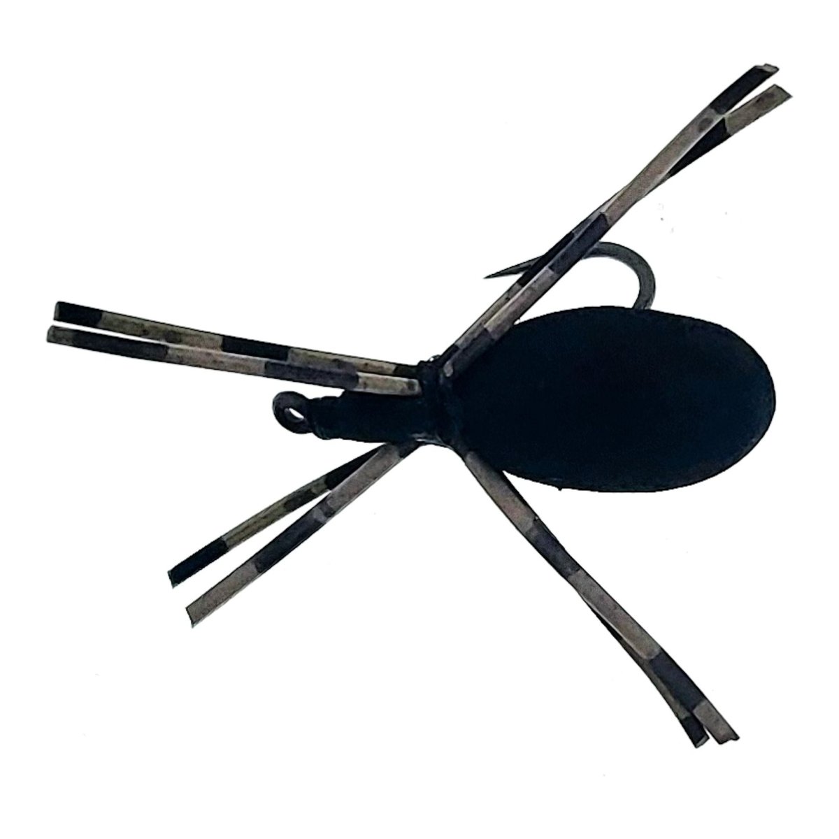 Perfect Hatch Dry-Foam Spider #12 Black Qty 2 - FishAndSave