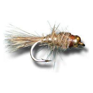 Perfect Hatch Gold Ribbed Hares Ear #12 Qty 2 - FishAndSave