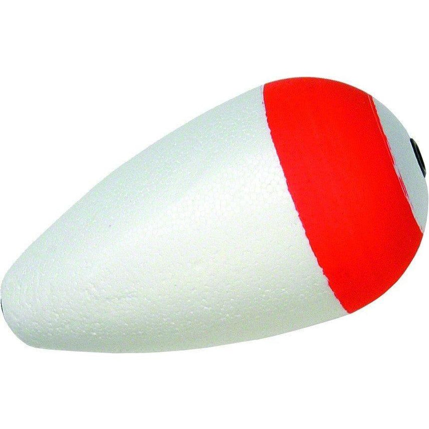 Sea Striker Pear Float 4" Red/White Qty 1 - Floats/Bobbers Sea Striker ...