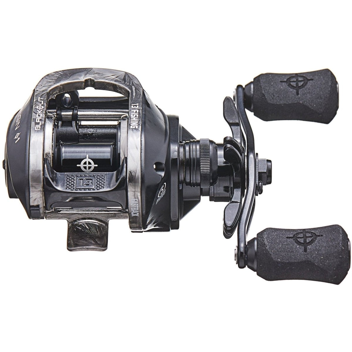 13 Fishing OBO1-7.3 Origin O1 Blackout Baitcast Reel 7.3:1 Right Hand ...