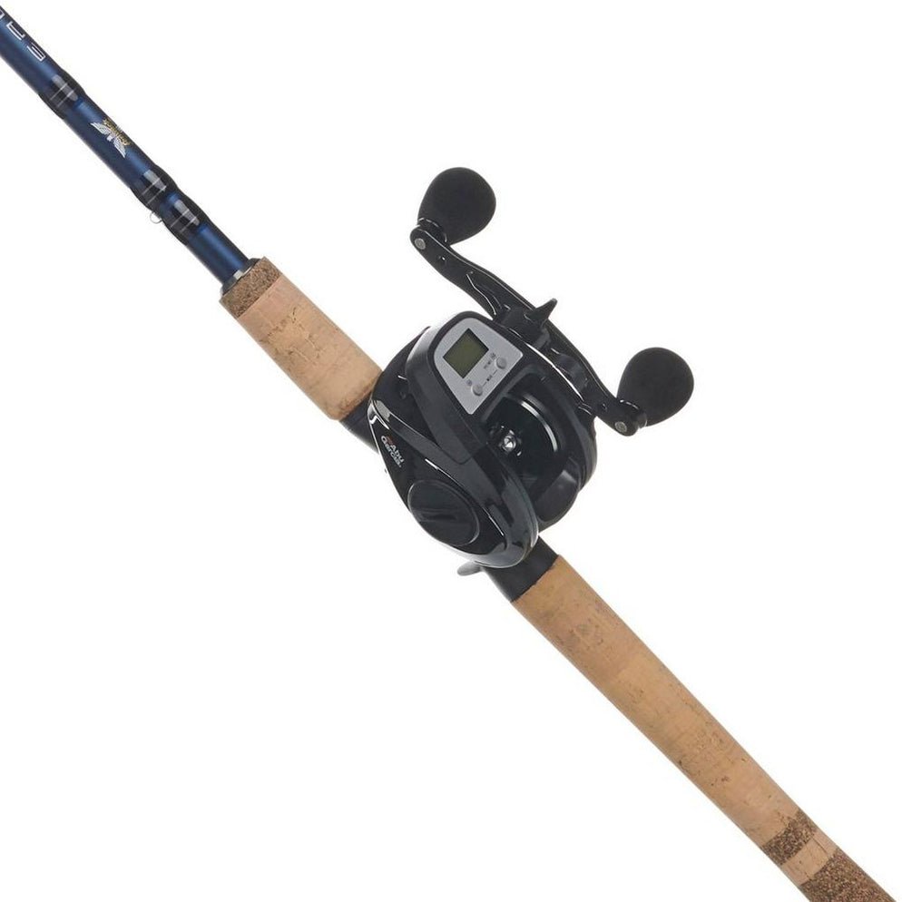Abu Garcia Max Digital Line Counter Fenwick Eagle Trolling Combo w ...