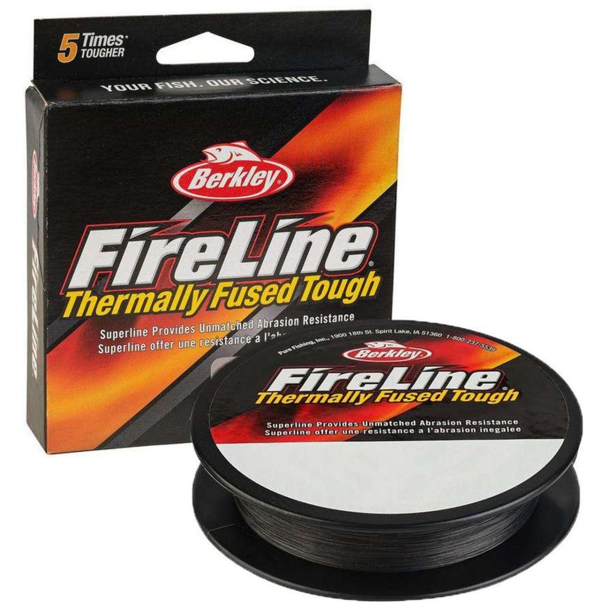 Berkley Fireline 8 Carrier Themally Fused Construction - Line/Leader ...