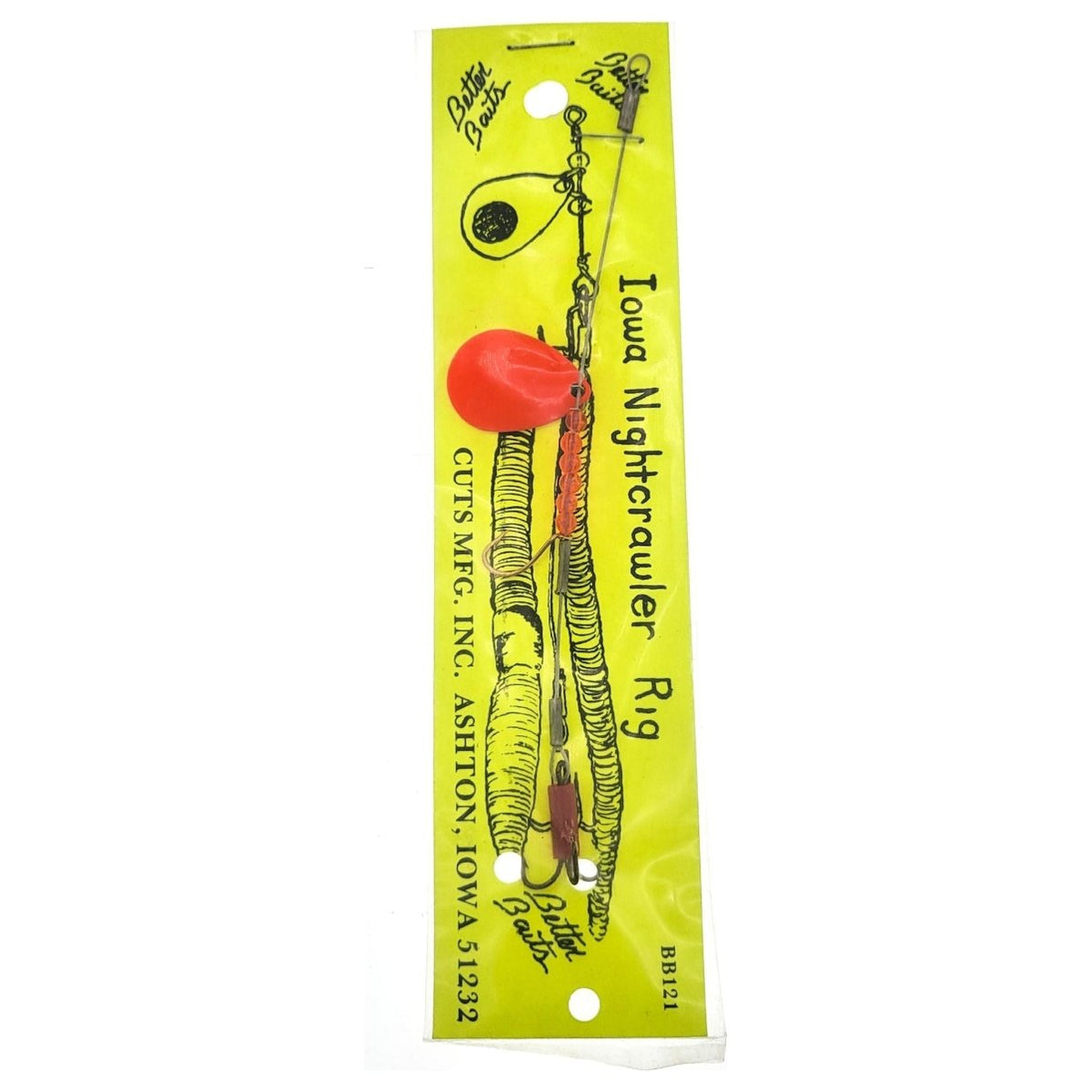 Better Baits Nightcrawler Stinger Rig Qty 1 - Hooks/Rigs Better Baits ...