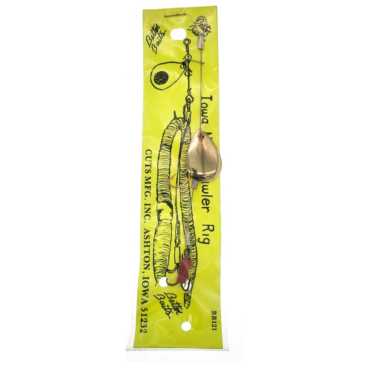 Better Baits Nightcrawler Stinger Rig Qty 1 - Hooks/Rigs Better Baits ...