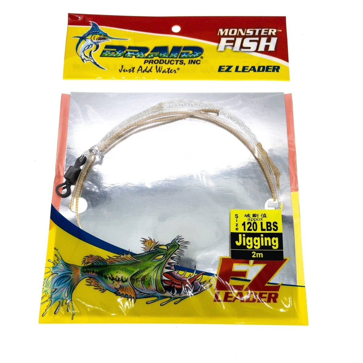 Braid Saltwater EZ Leader - Jigging - 2 Meters - Line/Leader Braid $5. ...