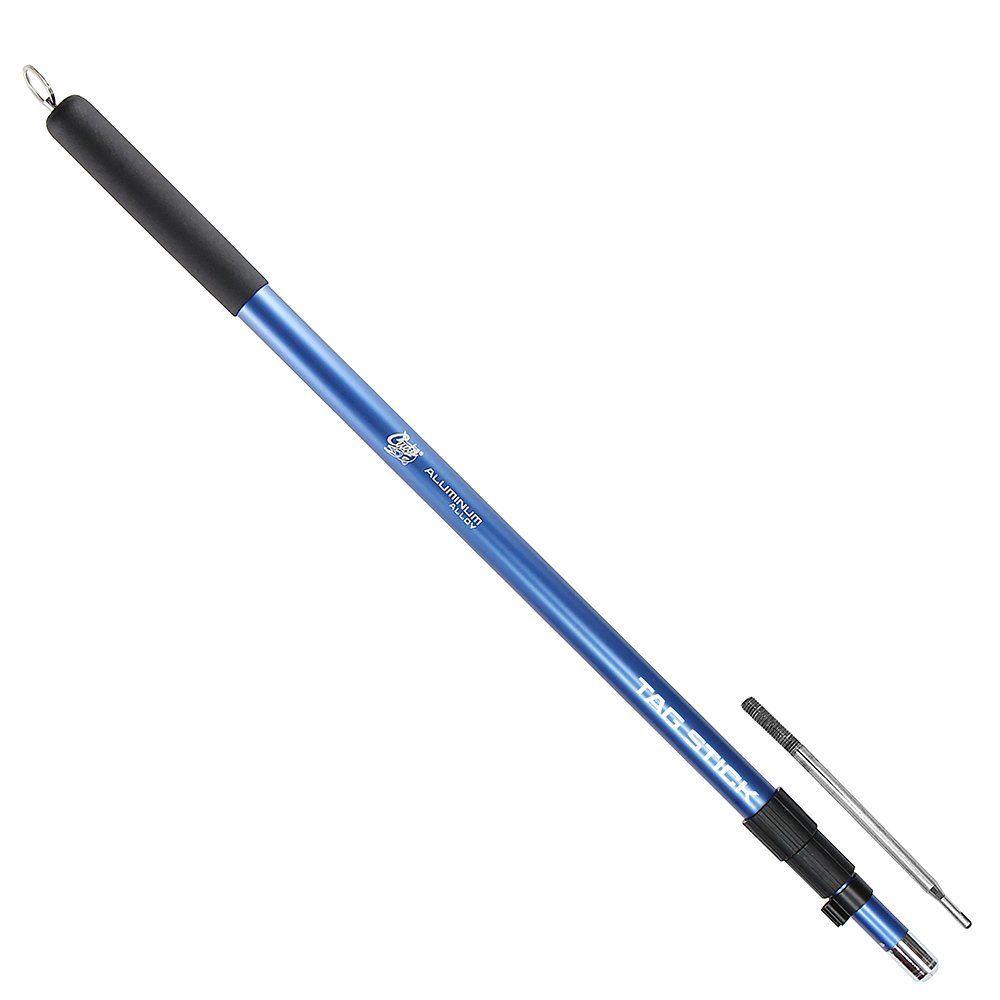 Cuda Aircraft Aluminum Telescoping Tag Stick 35"-73" w/ Tag Spike ...