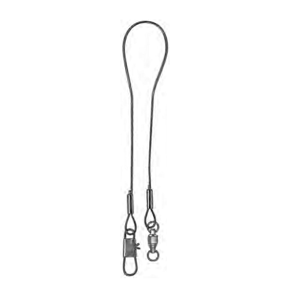 Danielson Stainless Steel Ball Bearing Wire Leader 20Lb Test Qty 3 ...