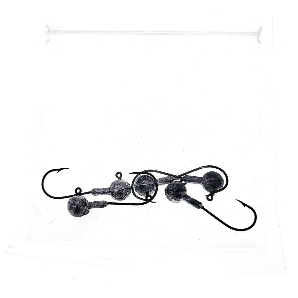 FAS Ball head Jigs W/ Mustad Hooks 1/4 Oz Qty 5 (Bulk) - Jigs ...