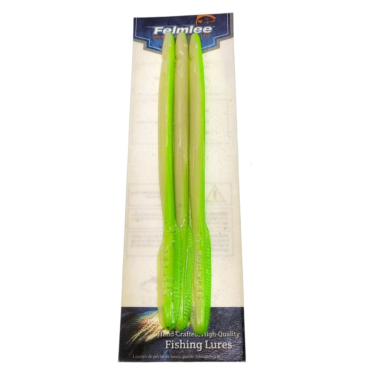 Felmlee Lures Eel 8" Qty 3 - Plastics Felmee Lures $3.49 FishAndSave