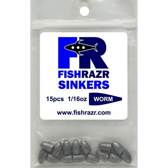 Fish Razr Sinkers Worm Weights - Weight Fish Razr $1.40 FishAndSave
