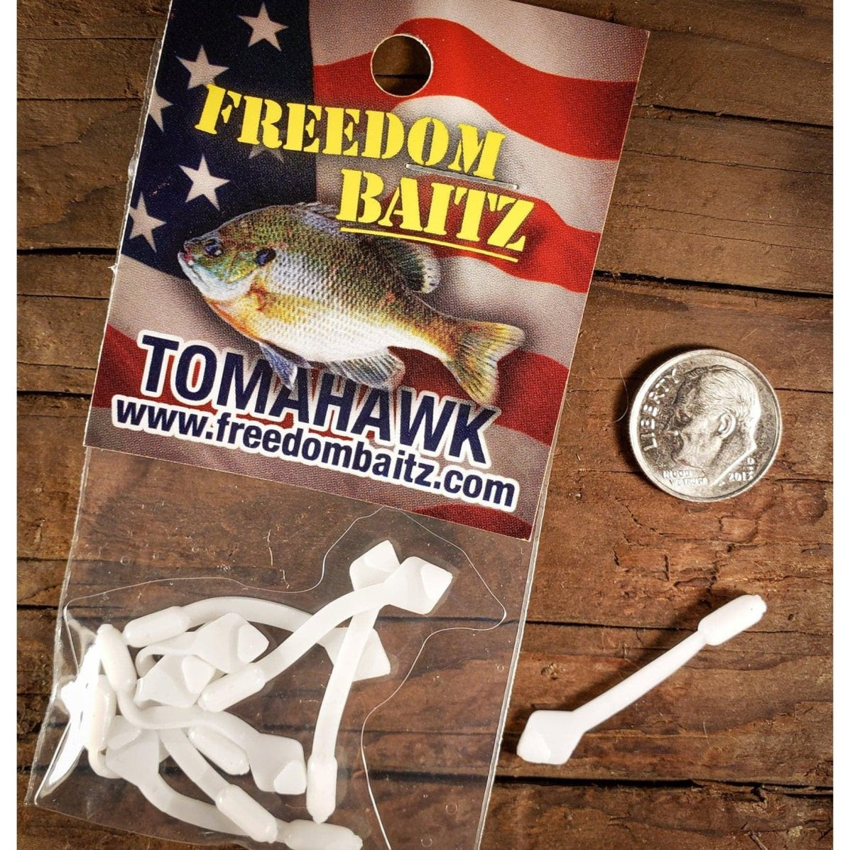 Freedom Baitz Tomahawk 1.25" Qty 8 - Plastics FreedomBaitz $1.44 ...
