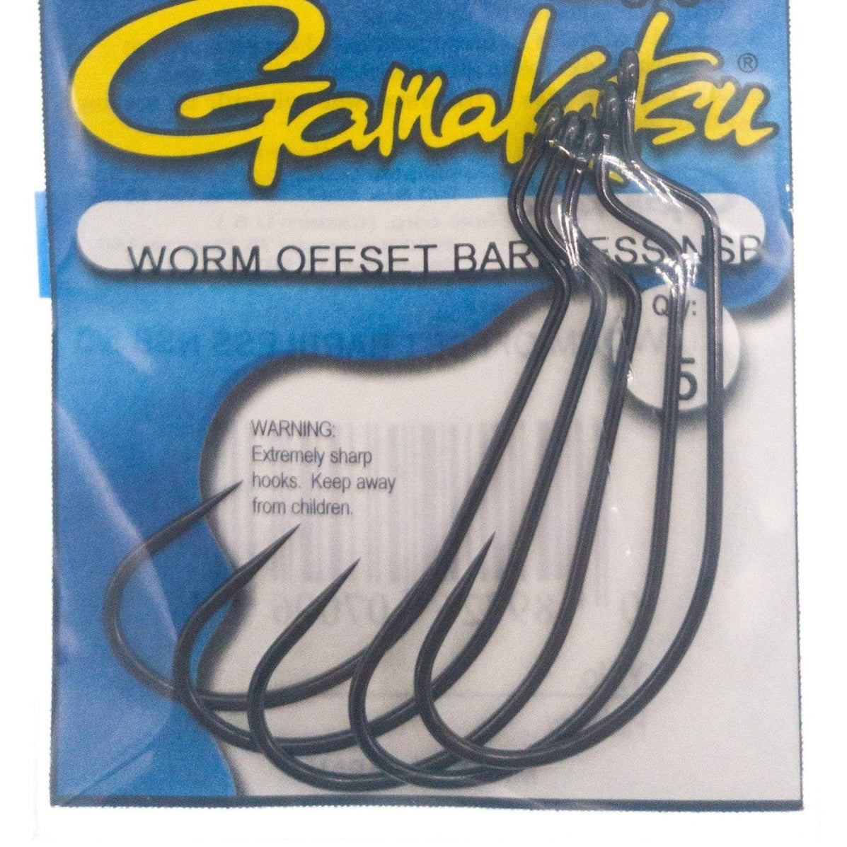 Gamakatsu Offset Barbless Worm Hooks NSB - Hooks/Rigs Gamakatsu $1.91 FishAndSave
