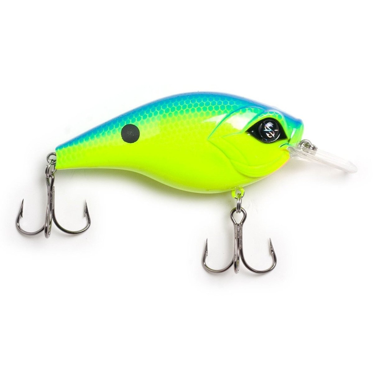 Googan Squad Grande Banger 3" 3/4 Oz Chartreuse Blue Back - FishAndSave
