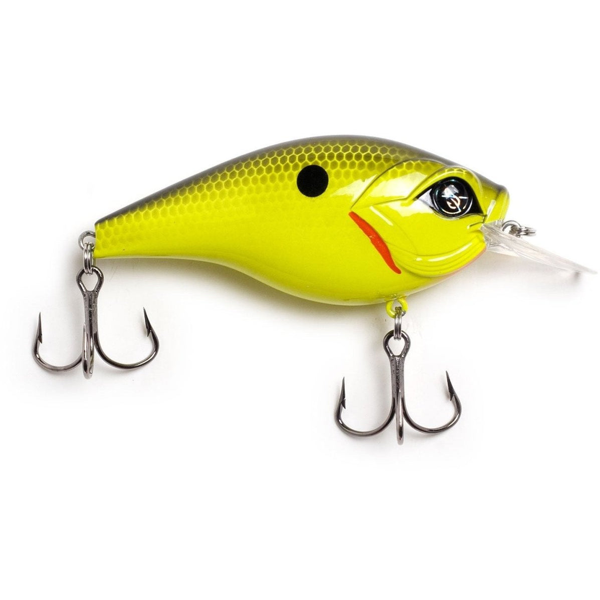 Googan Squad Mini Banger 2" 1/4 Oz Chartreuse Black Back - Crankbait ...