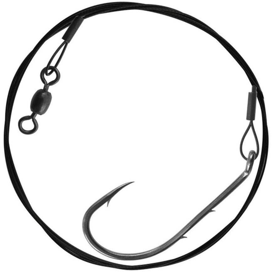 Hurricane Bluefish Hooks w/ 6" Wire Leader Size 7/0 120Lb Test Qty 3 ...