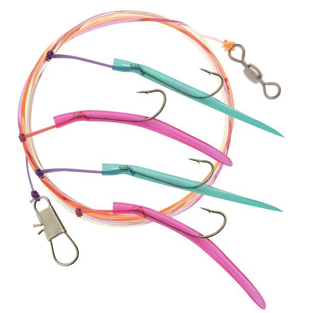Hurricane Mackerel Rig w/ Fluro Atractors - Hooks/Rigs Hurricane $1.29 ...