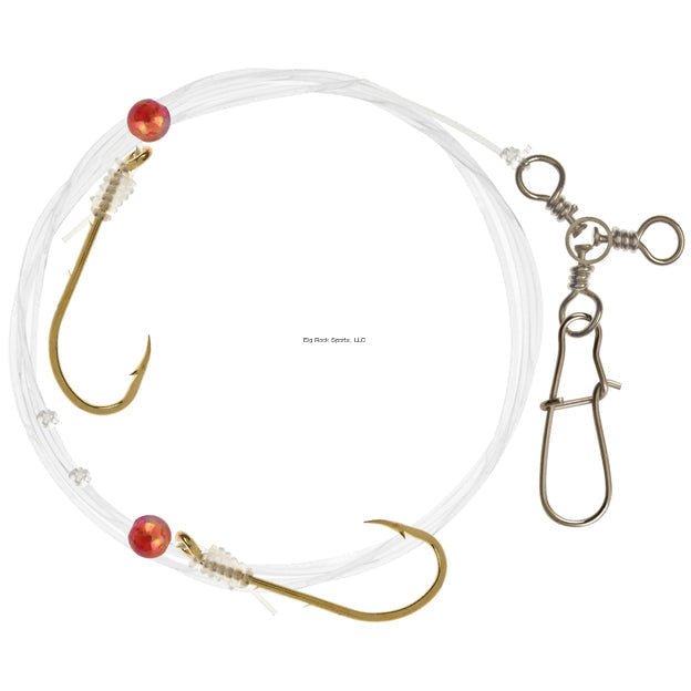 Hurricane Porgy 2 Hook Rig Size 2 40 Lb Test 20" - Hooks/Rigs Hurricane ...