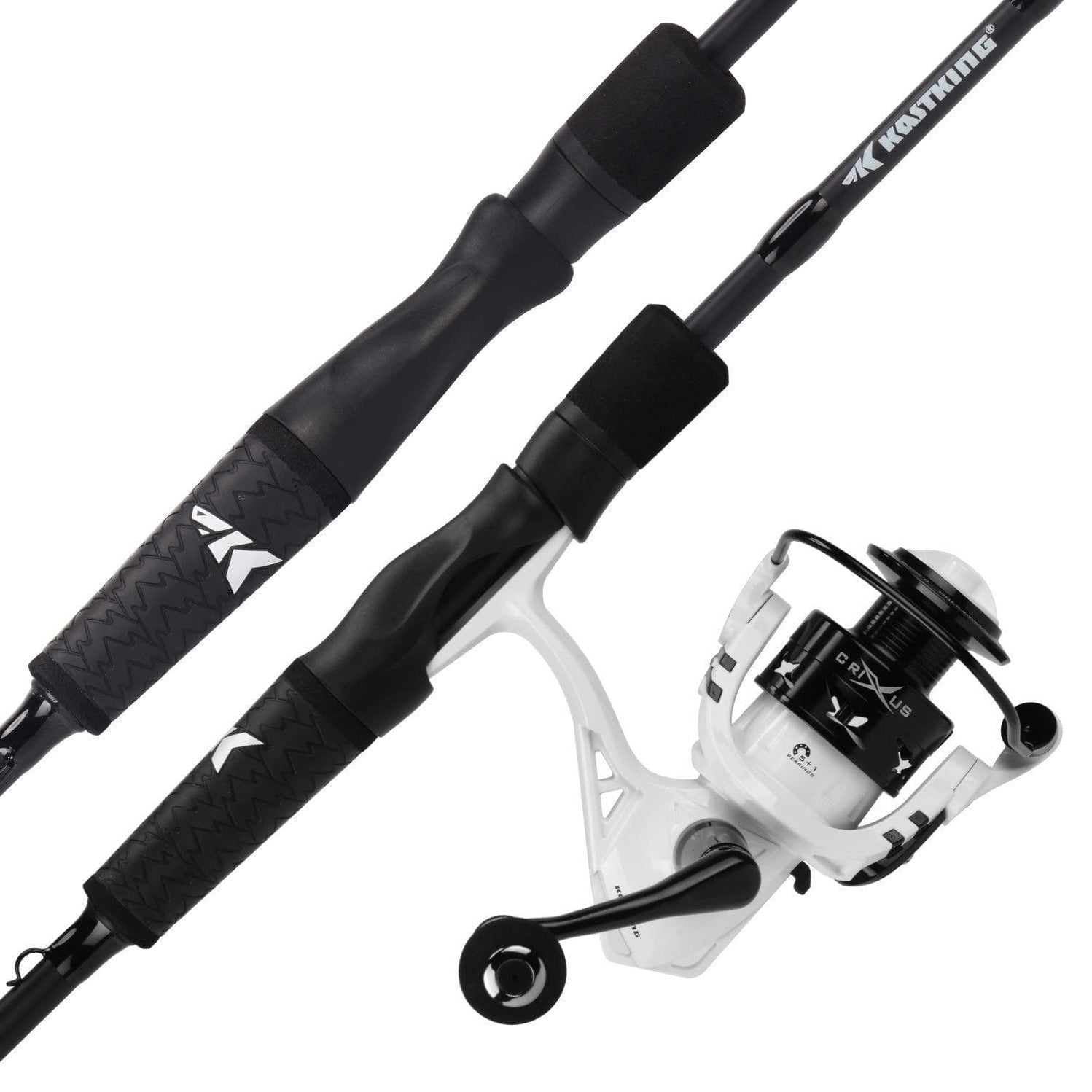 KastKing Crixus IM6 Spinning Combo 7'0" Medium Fast 2pc Sz 3000 Reel 5. ...