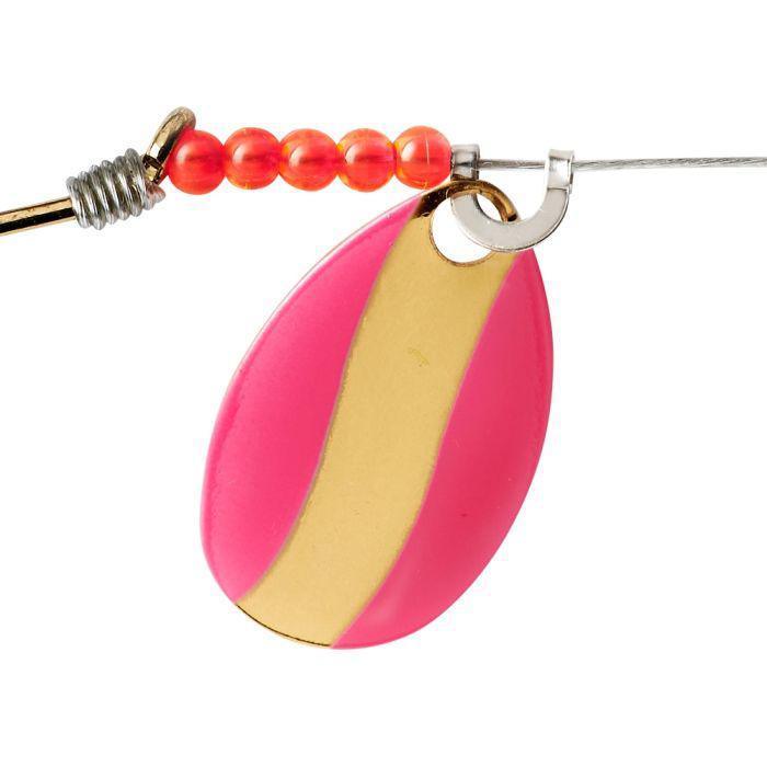 Little Joe Red Devil Single-Hook Spinners #3 Indiana Blade-2/0 Aberdeen ...