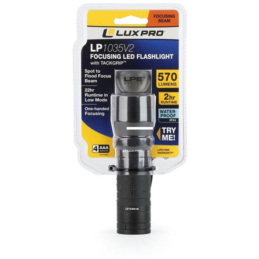 LuxPro 570 lumen LED Focus-Head Flashlight - Outdoors Lux Pro $16.99 FishAndSave