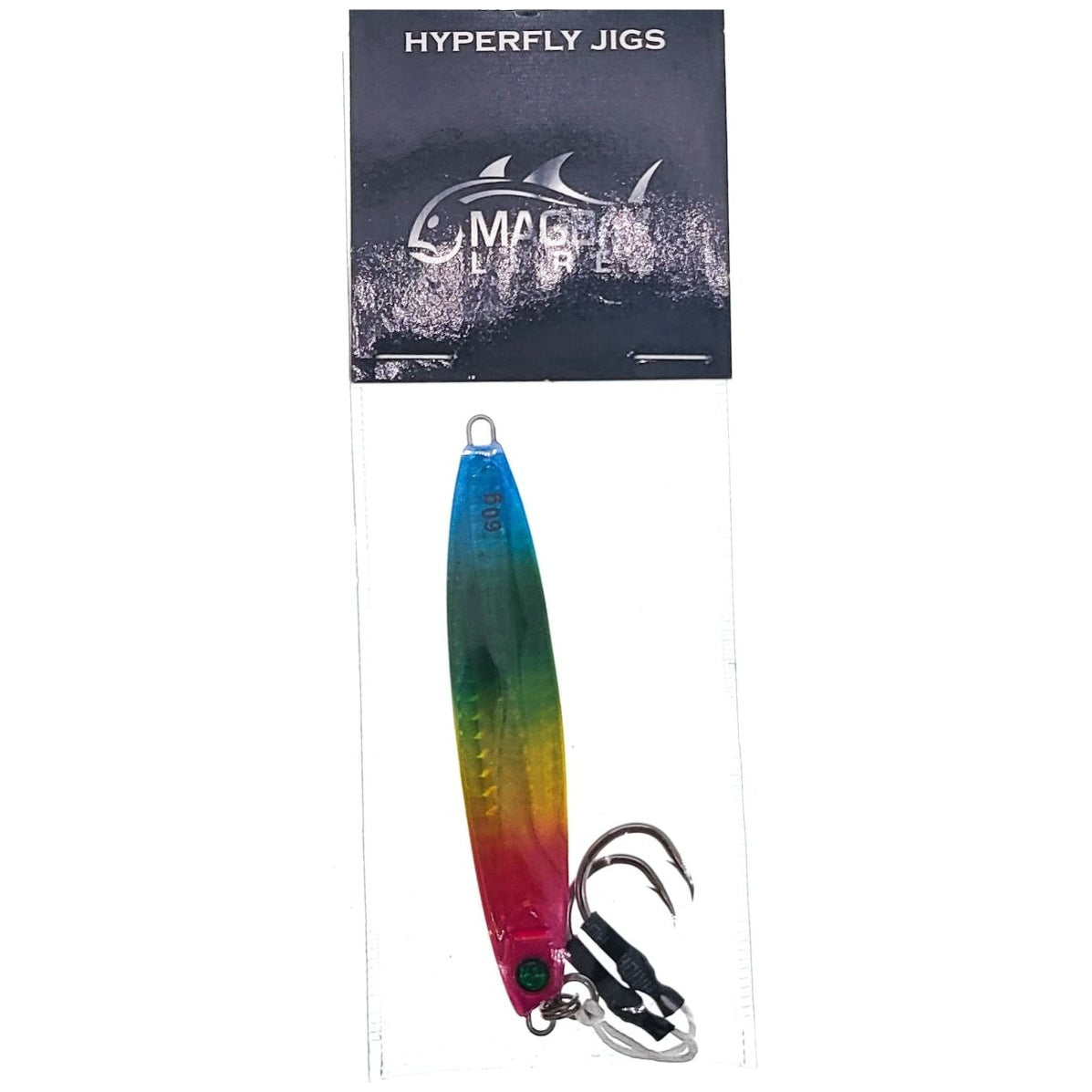 Magbay Lures Hyperfly Ocean Hopper Jig 60g 3-3/4" Rainbow - Jigs MagBay ...