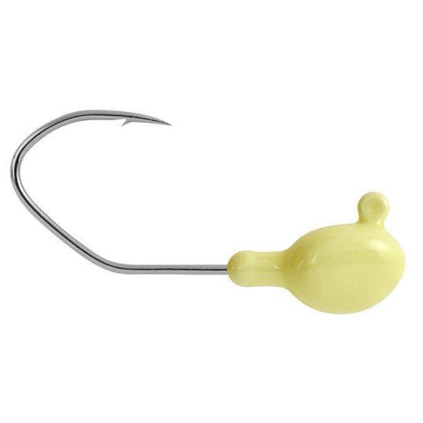 Matzuo Cutter Sickle Jig 1/4oz Glow Qty 8 - Jigs Matzuo $2.49 FishAndSave
