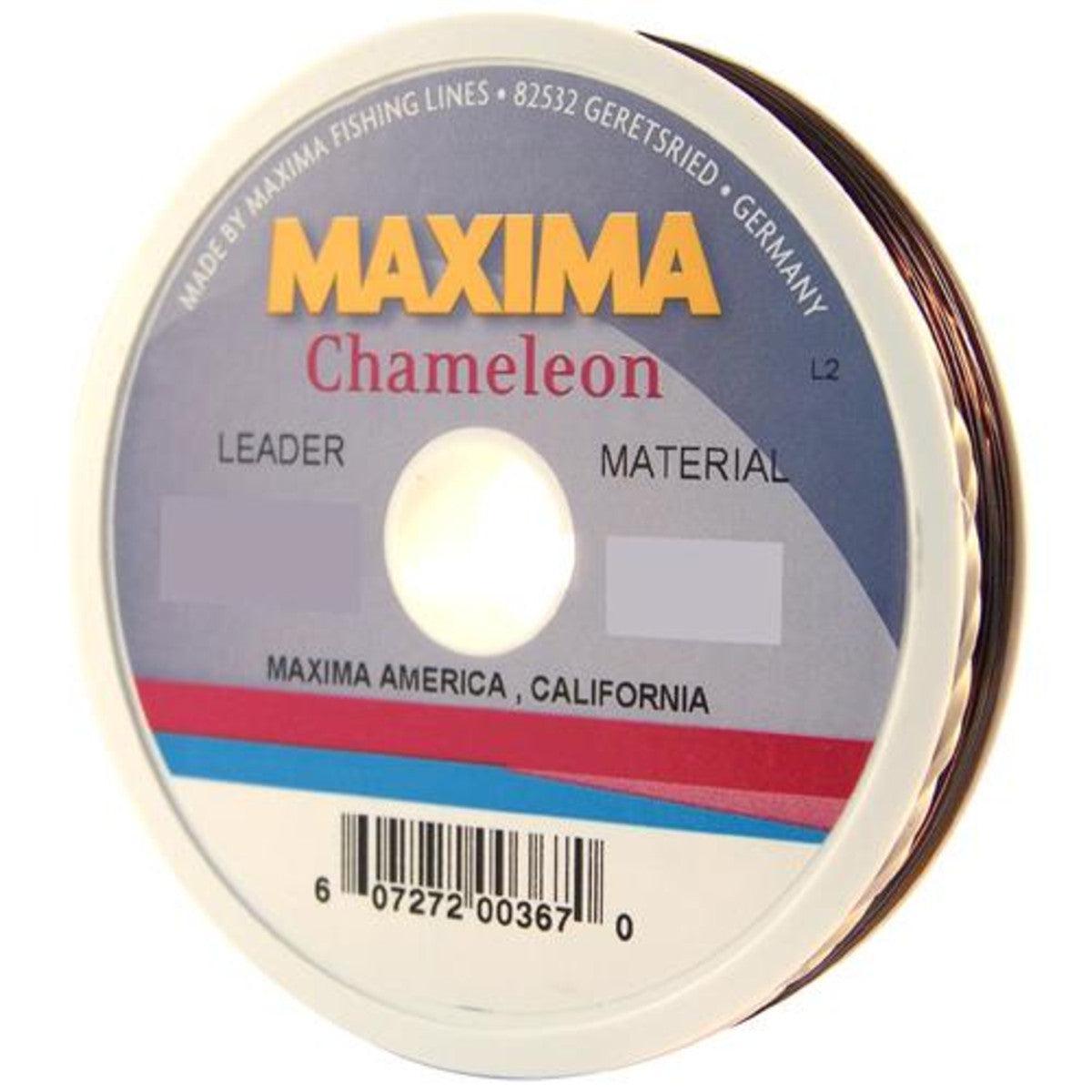 Maxima Leader Wheel 1 lb. 8x 27 yds. Chameleon - FishAndSave