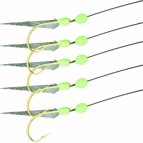 Mustad Mackerel Fish Skin Sabiki Rigs Qty 5 - Hooks/Rigs Mustad $1.22 ...