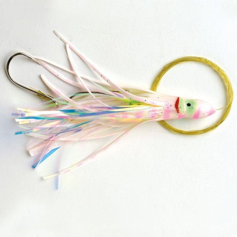 P-Line Rigged Sunrise Squid Skirt W/ Tinsel Insert 4-1/2" - Hooks/Rigs ...