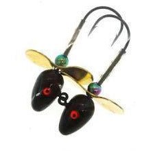 Propagator Bullethead Propeller Jig 1/2 oz. Green Pumpkin Gold Prop Qty ...